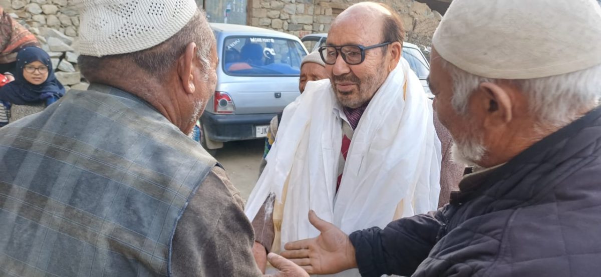 Kacho Ahmed Ali Khan inaugurates Community Hall at Tumail Colony ...