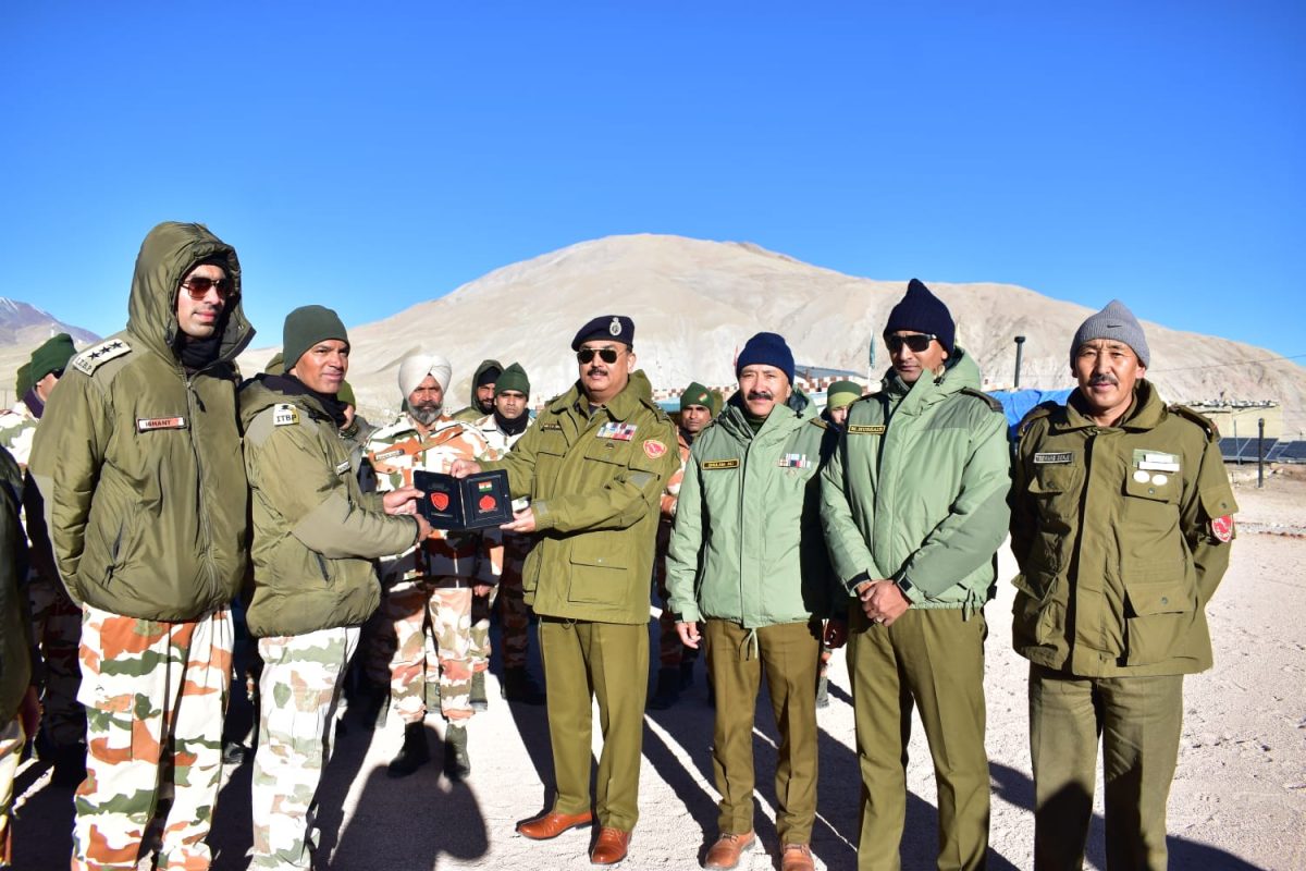 Ladakh Police Chief SDS Jamwal conducts comprehensive 3-Day visit to ...