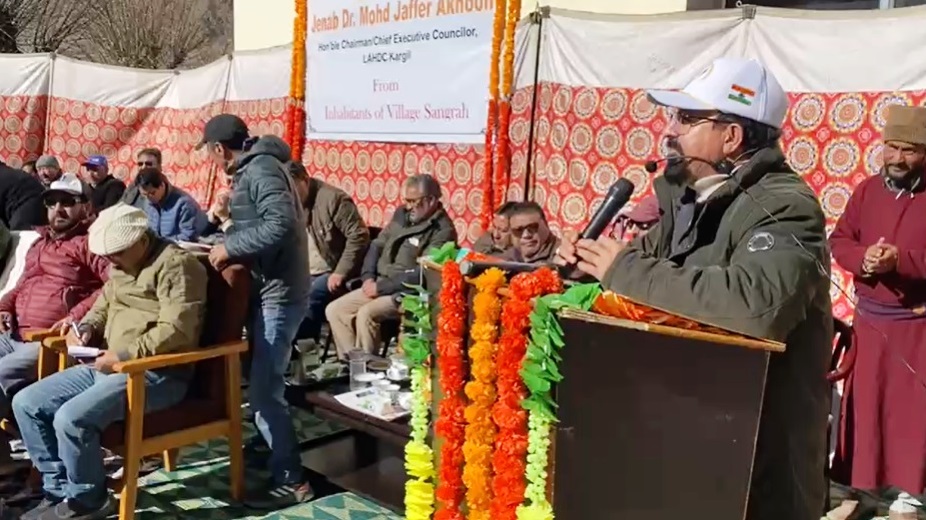 CEC Akhoon visits Sangrah, Tai Suru, interacts with people - Indus Dispatch