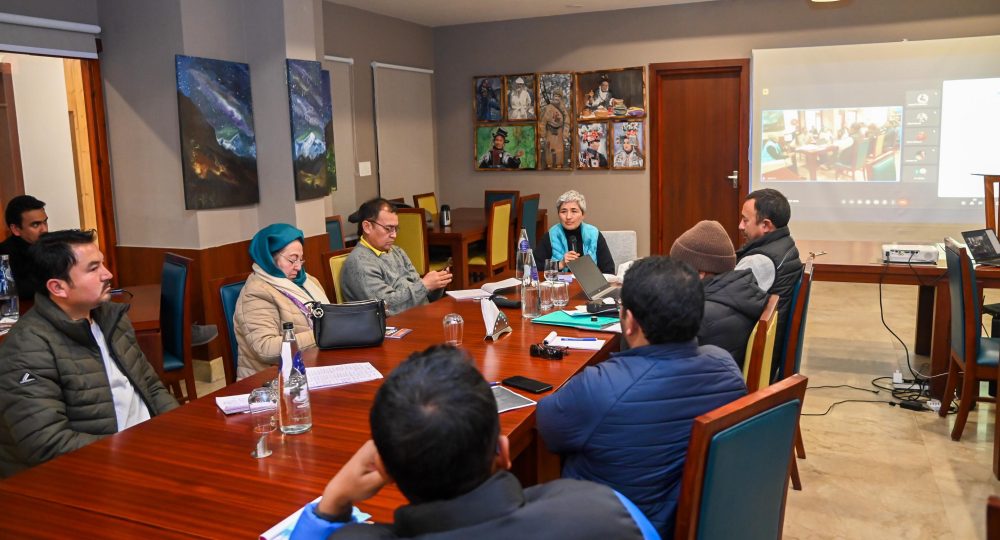 Padma Angmo attends concluding session of NEP 2020 implementation ...