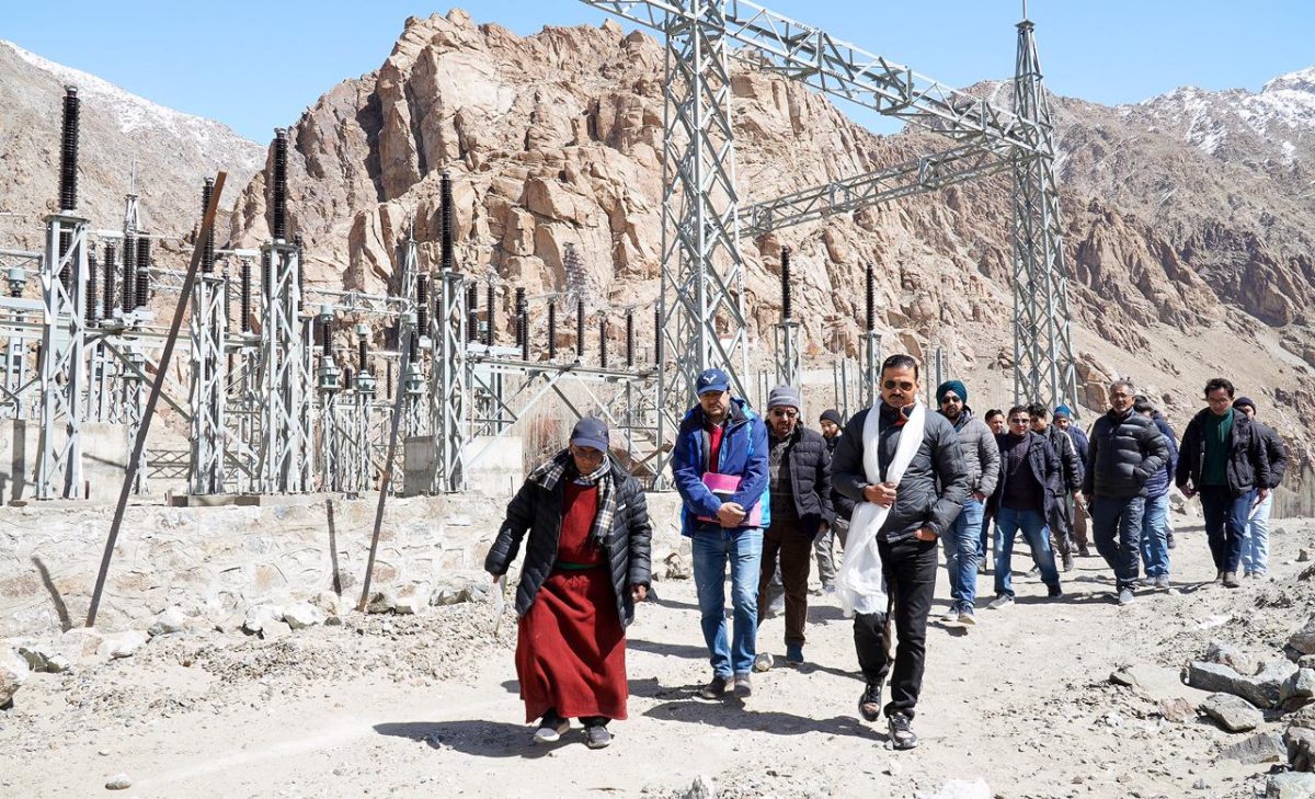 Vikram Singh visits Aryan valley, takes assessment of Hydro Project at ...