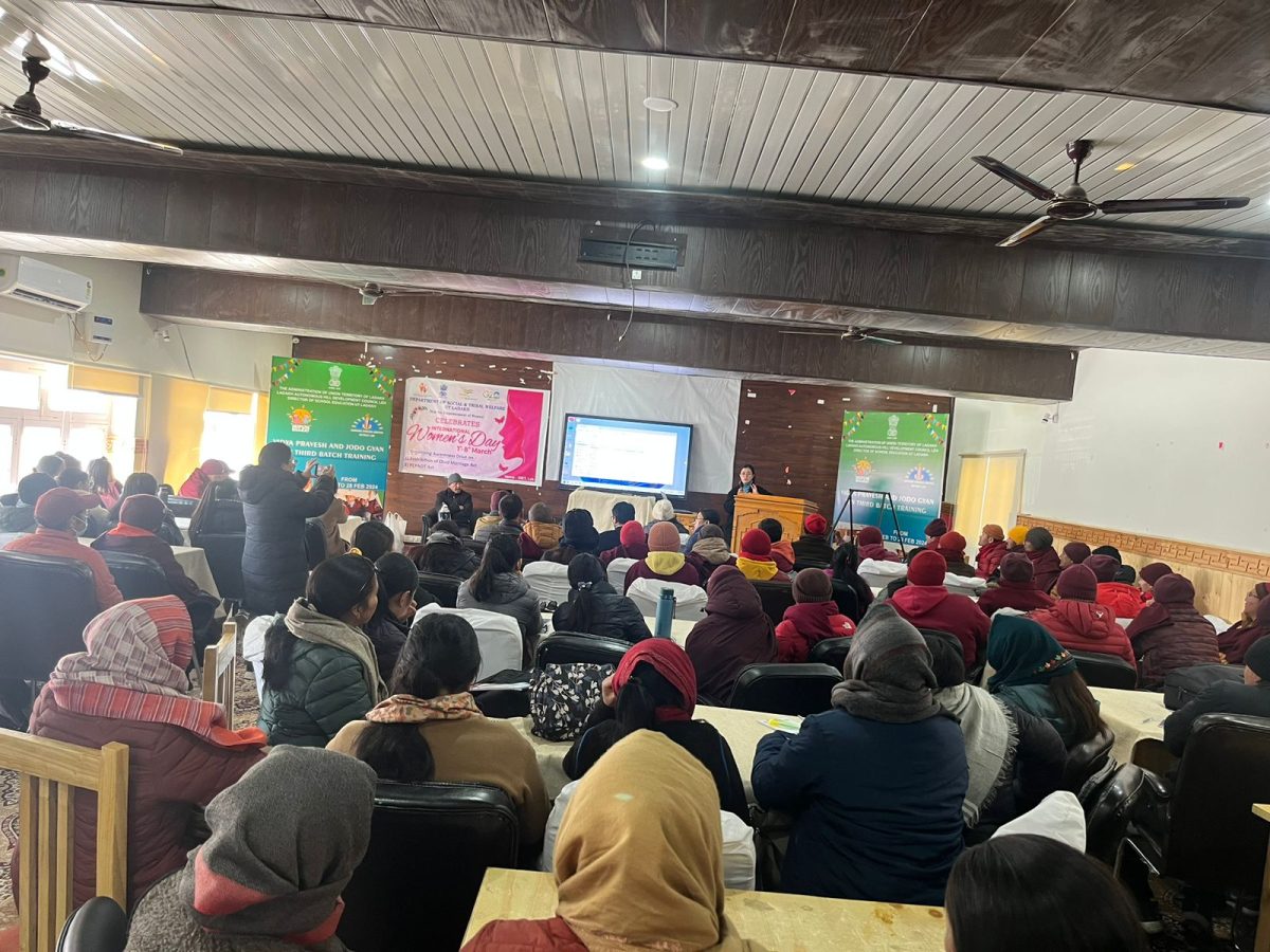 Hub for Empowerment of Women holds awareness program at DIET Leh ...