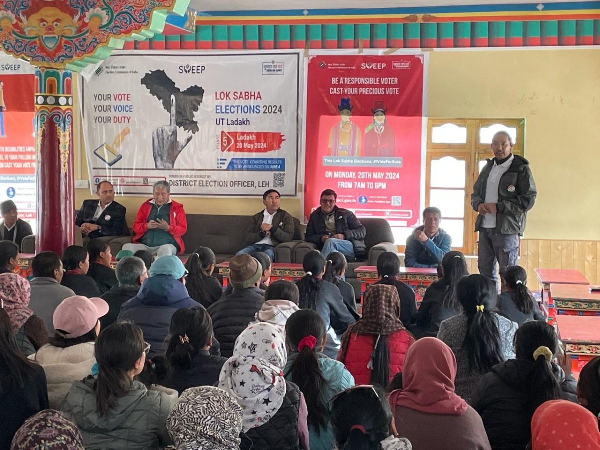 SVEEP programme held at Tangtse - Indus Dispatch