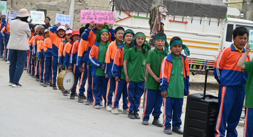 World Environment Day celebrated with cleanliness drive in Zanskar ...