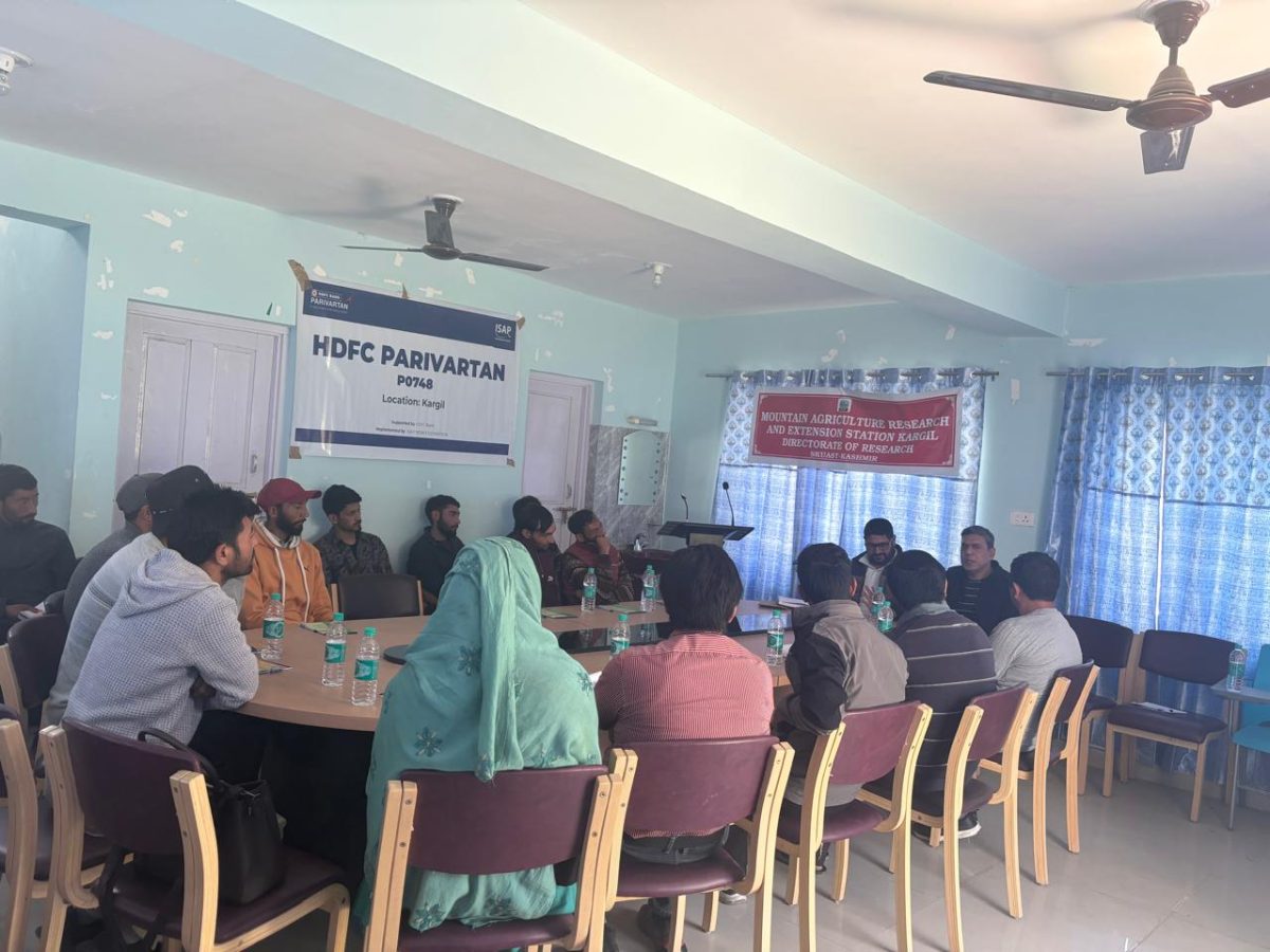 Successful training program conducted for Kargil farmers by FPO under ...